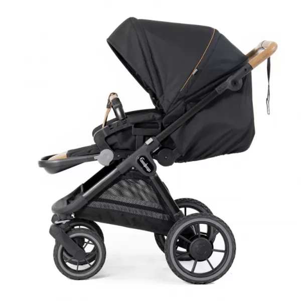 Emmaljunga SENTO PRO Flat Outdoor black : Emmaljunga-kocarky.cz